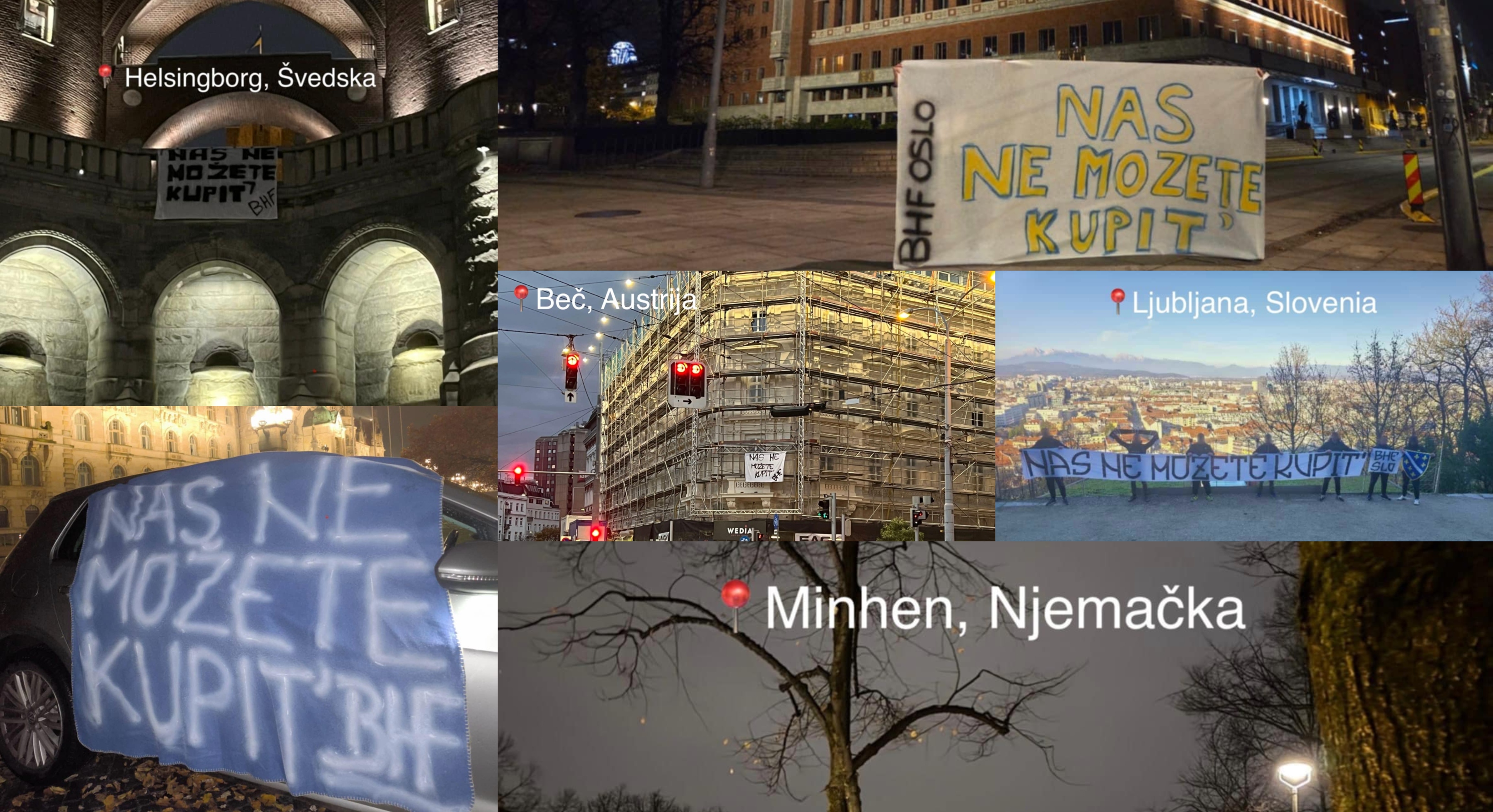 Iz cijele Evrope jedan huk i jedan glas BHF-a: "Nas ne možete kupit'!"