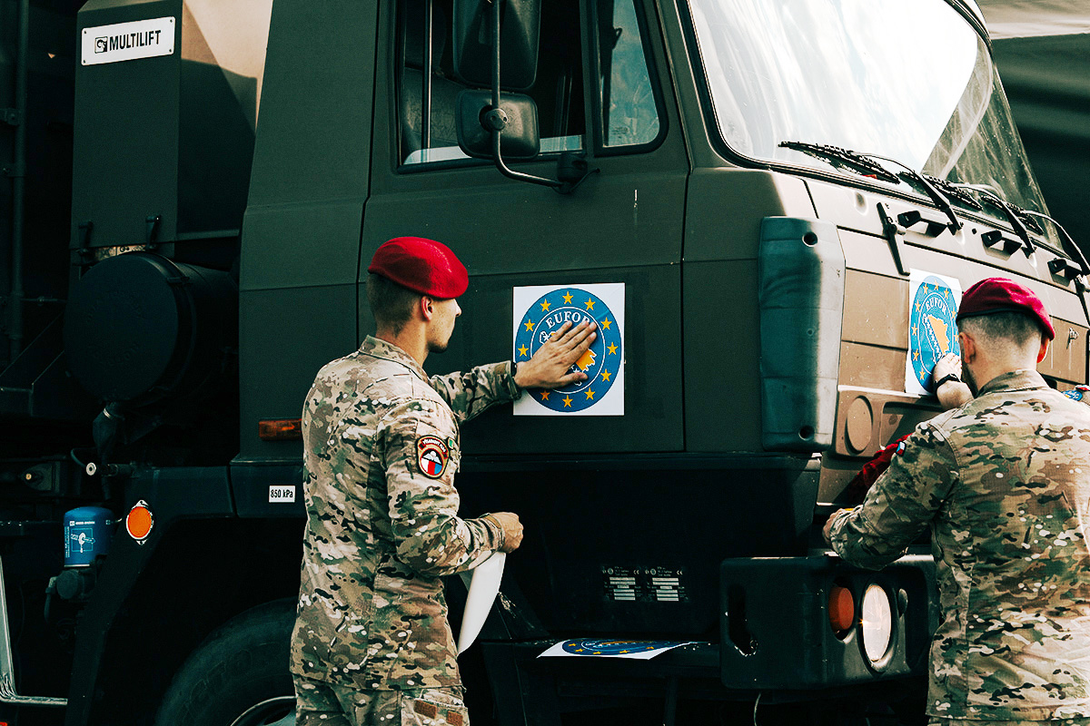 Rezervne snage EUFOR-a stigle u BiH na vježbu "Brzi odgovor 2025"
