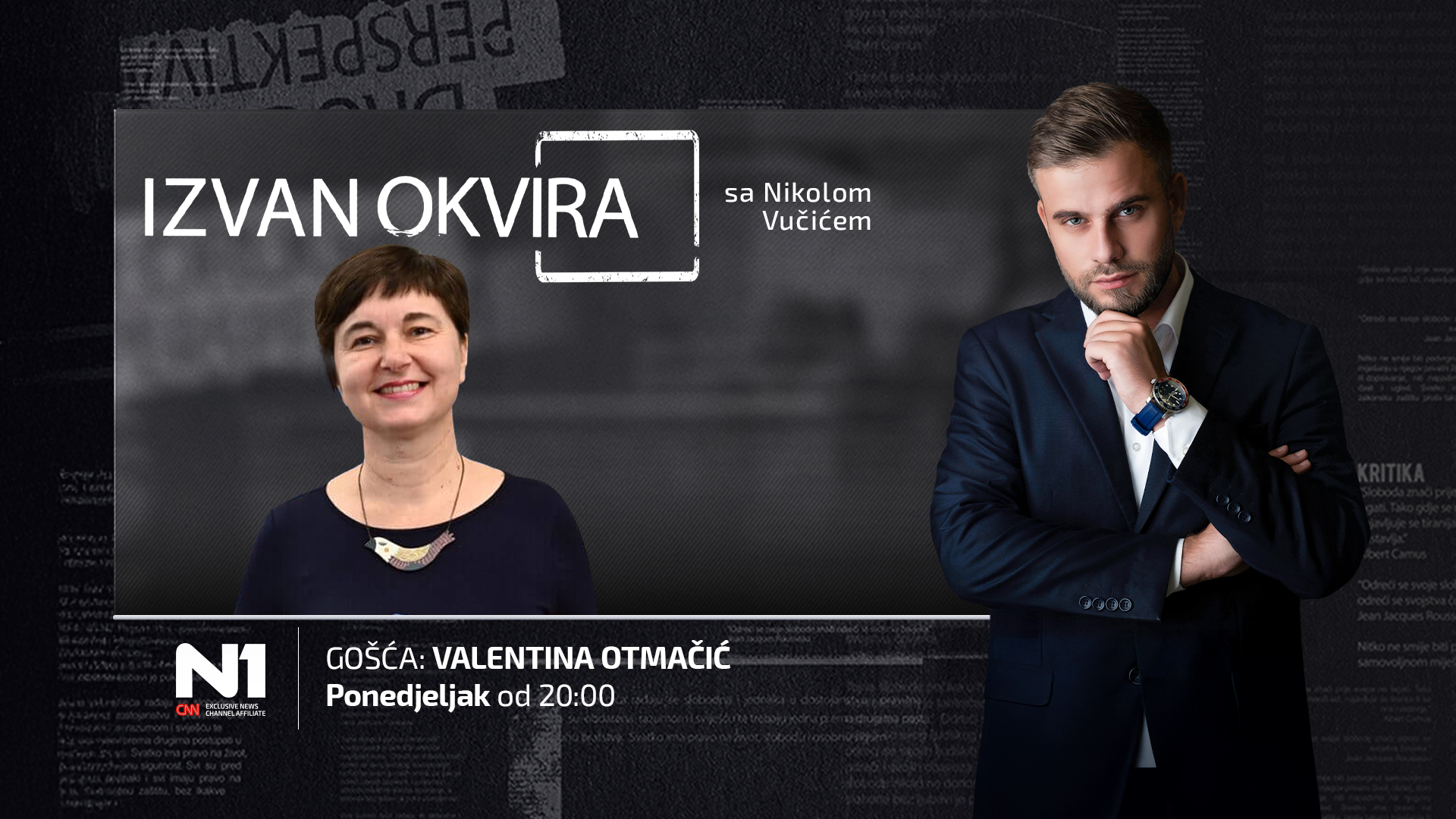 Šta nas Tuzla može naučiti o miru? Gledajte večeras Izvan okvira na N1 ...