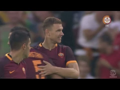 Dva gola Džeke u prvom meču za Romu