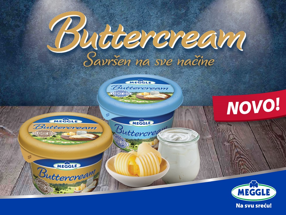 MEGGLE Buttercream- Savršen na sve načine