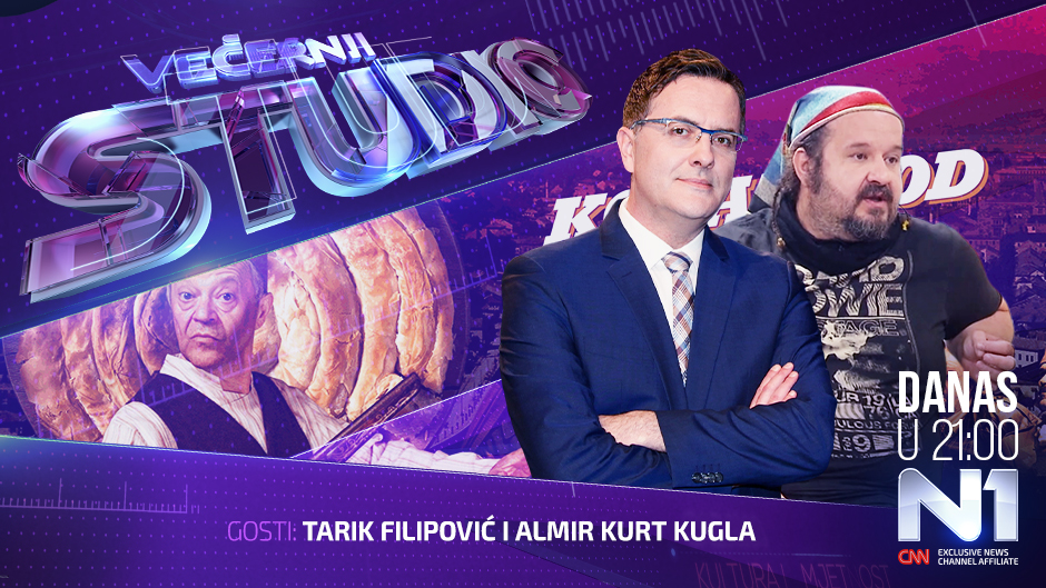 Večernji studio: Gosti su Tarik Filipović i Almir Kurt Kugla