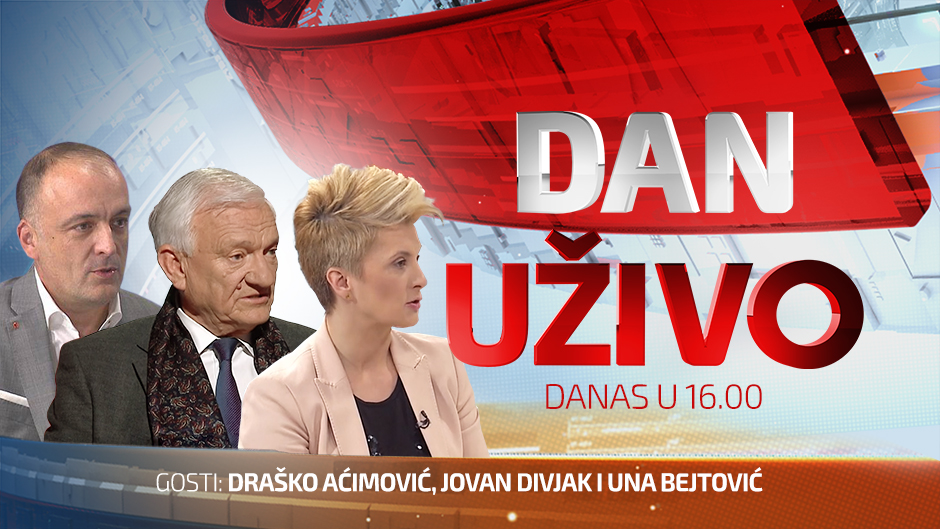 Una Bejtović, Jovan Divjak i Draško Aćimović u Danu uživo - N1