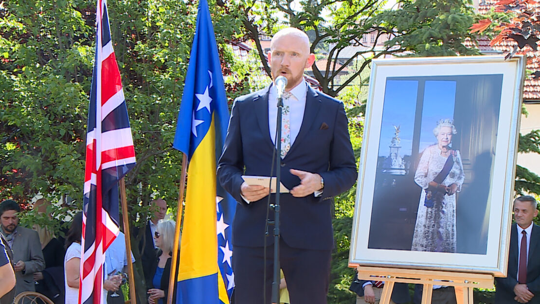 British Embassy in Bosnia marks Queen Elizabeth II's birthday