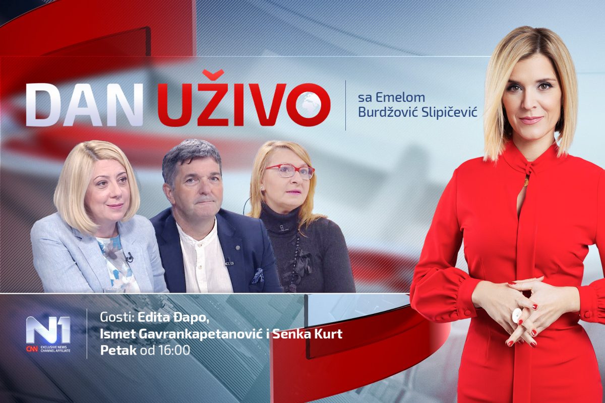 Edita Đapo, Ismet Gavrankapetanović i Senka Kurt u Danu uživo - N1