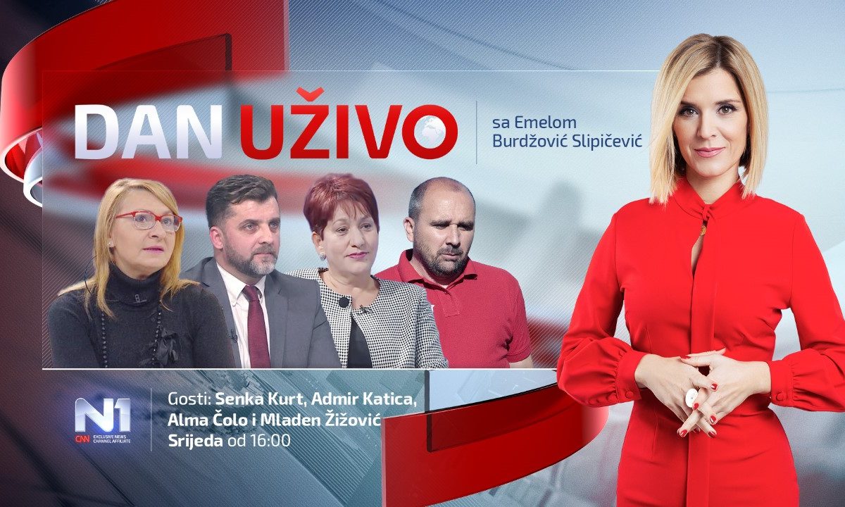 Senka Kurt, Admir Katica, Alma Čolo i Mladen Žižović u Danu uživo - N1
