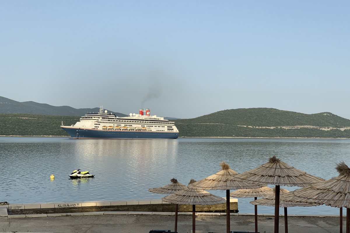 Bosnian coastal town Neum sees largest ever cruise ship to sail into ...