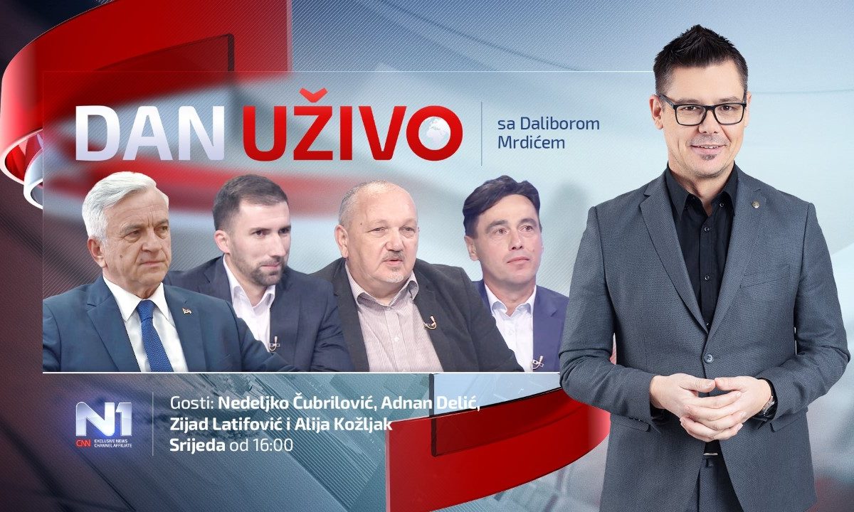Čubrilović, Delić, Zijad Latifović i Alija Kožljak u Danu uživo - N1