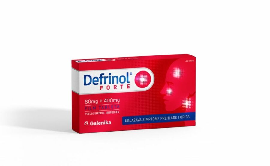 Kada te lome prehlada i gripa - vrijeme je za Defrinol® Forte - N1