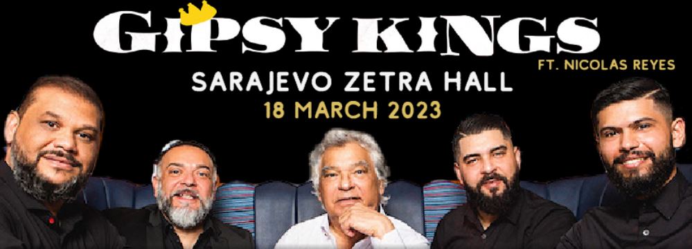 Raspjevani Nicholas Reyes i Gipsy Kings vas pozivaju na koncert u ...