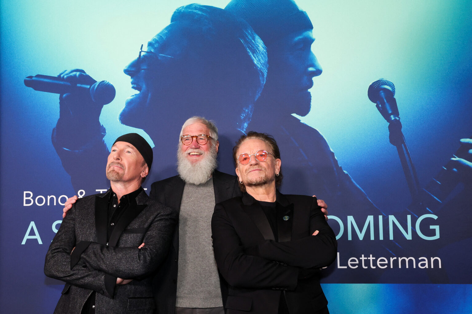 Bono i The Edge lansiraju dokumentarac s Daveom Lettermanom - N1