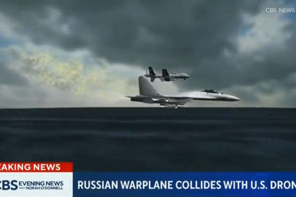 Animirana simulacija kako je ruski avion oborio američki dron - N1