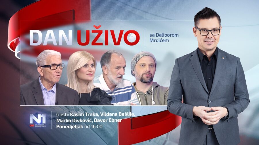 Kasim Trnka, Vildana Bešlija, Marko Divković i Davor Ebner u "Danu ...