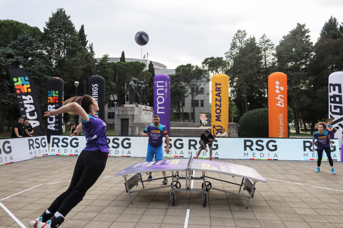 Počelo takmičenje Table Volleyball Summer Tour, prva destinacija ...