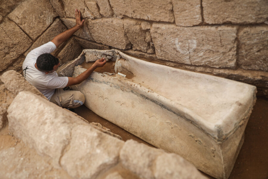 Sarkofag iz rimskog doba otkriven u Gazi - N1