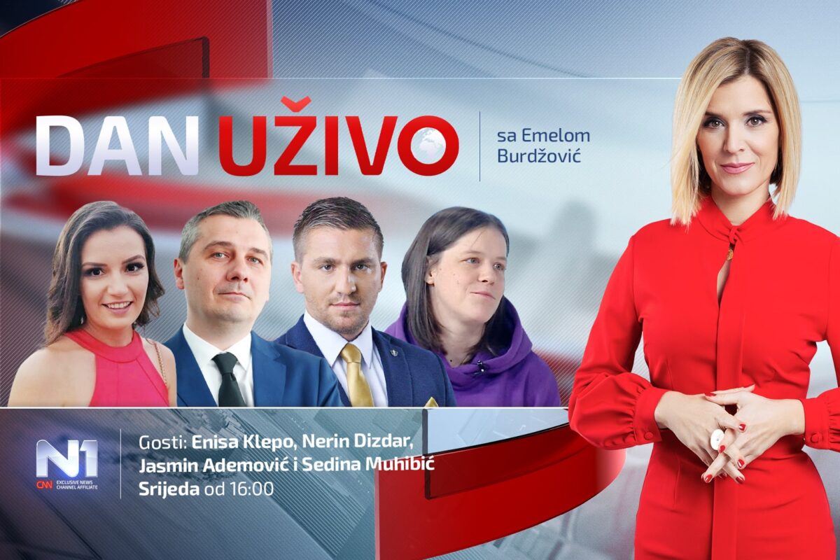 Nerin Dizdar, Jasmin Ademović i Sedina Muhibić u Danu uživo - N1