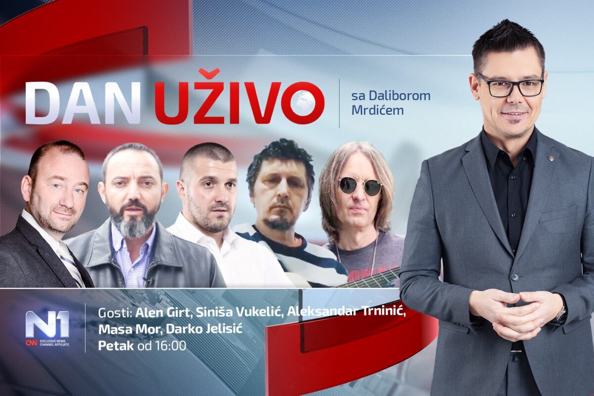 Alen Girt, Siniša Vukelić i Aleksandar Trninić u Danu uživo - N1