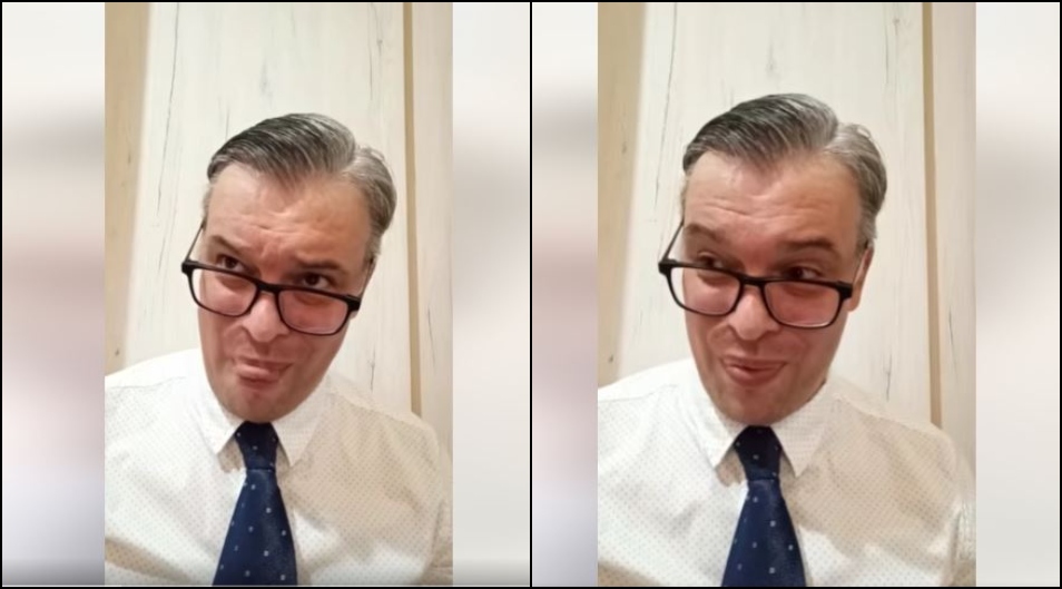 Komičar odglumio Vučića, video postao hit na mrežama: "Zašto baš ...