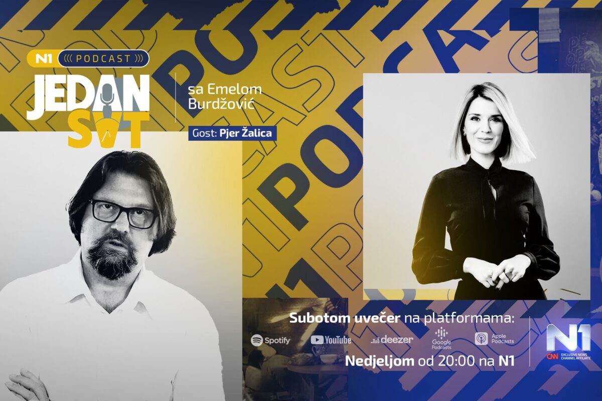 Pjer Žalica u podcastu Jedan sat: Do koje mjere je politika involvirana ...