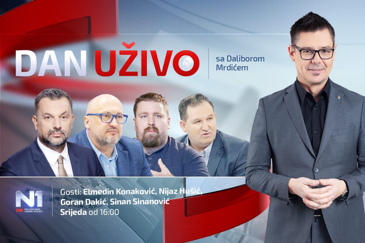 Elmedin Konaković, Nijaz Hušić, Goran Dakić i Sinan Sinanović u Danu ...