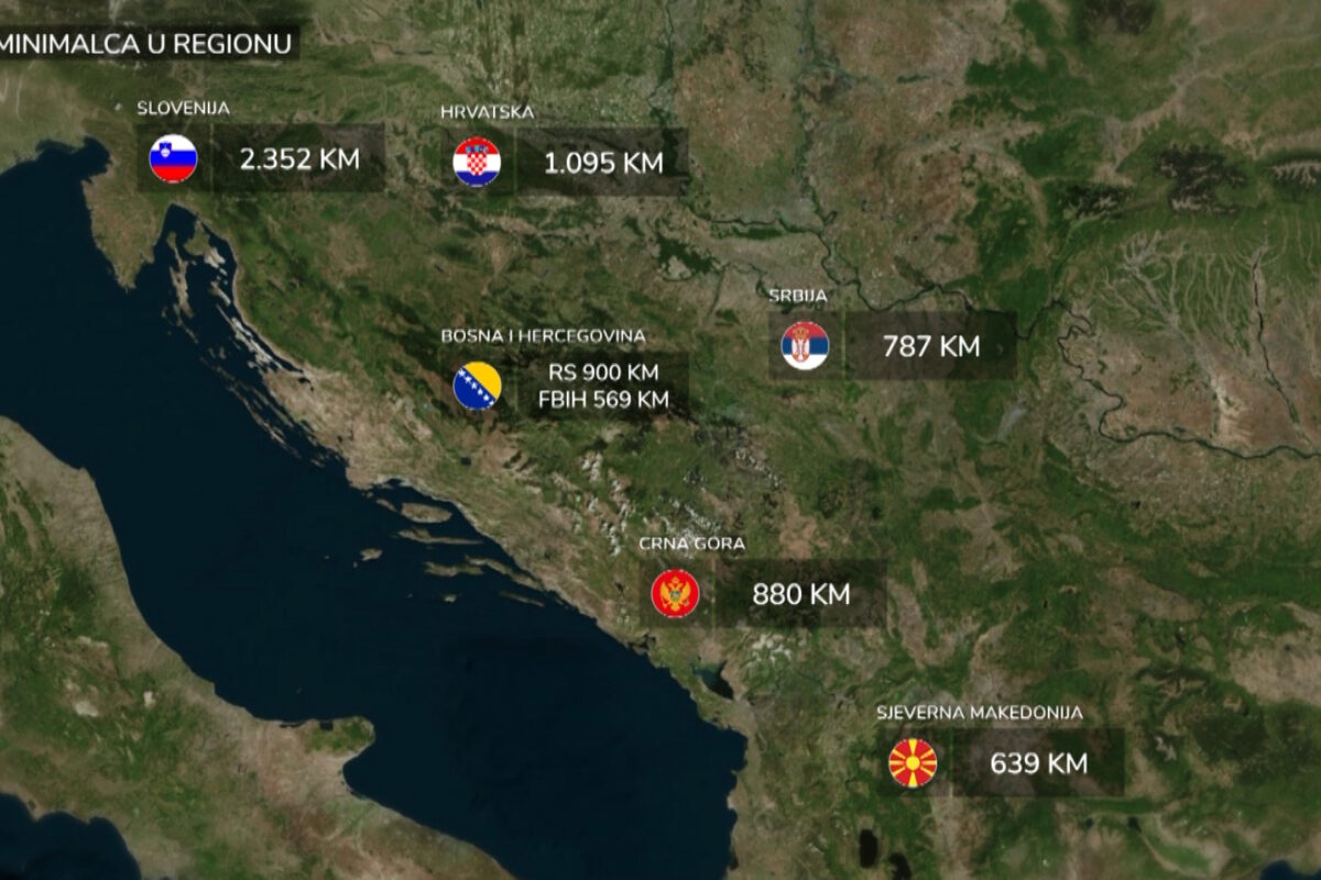 Minimalac u RS jedan od najvećih u regionu - N1