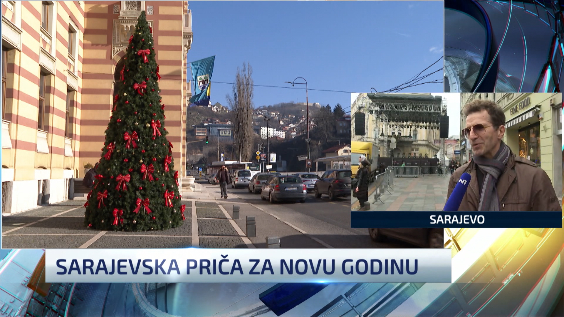 Zenit Đozić za N1: "Sarajevska priča" za doček 2024. godine (VIDEO) - N1