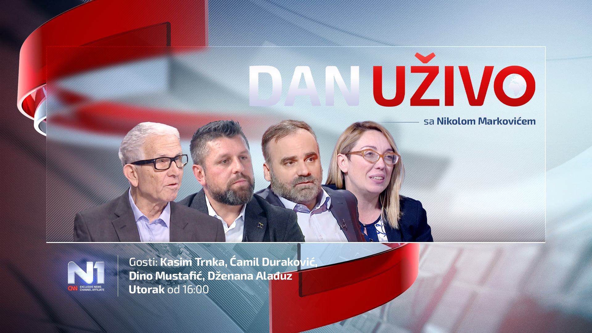 Ćamil Duraković, Kasim Trnka, Đenana Alađuz i Dino Mustafić gosti su ...