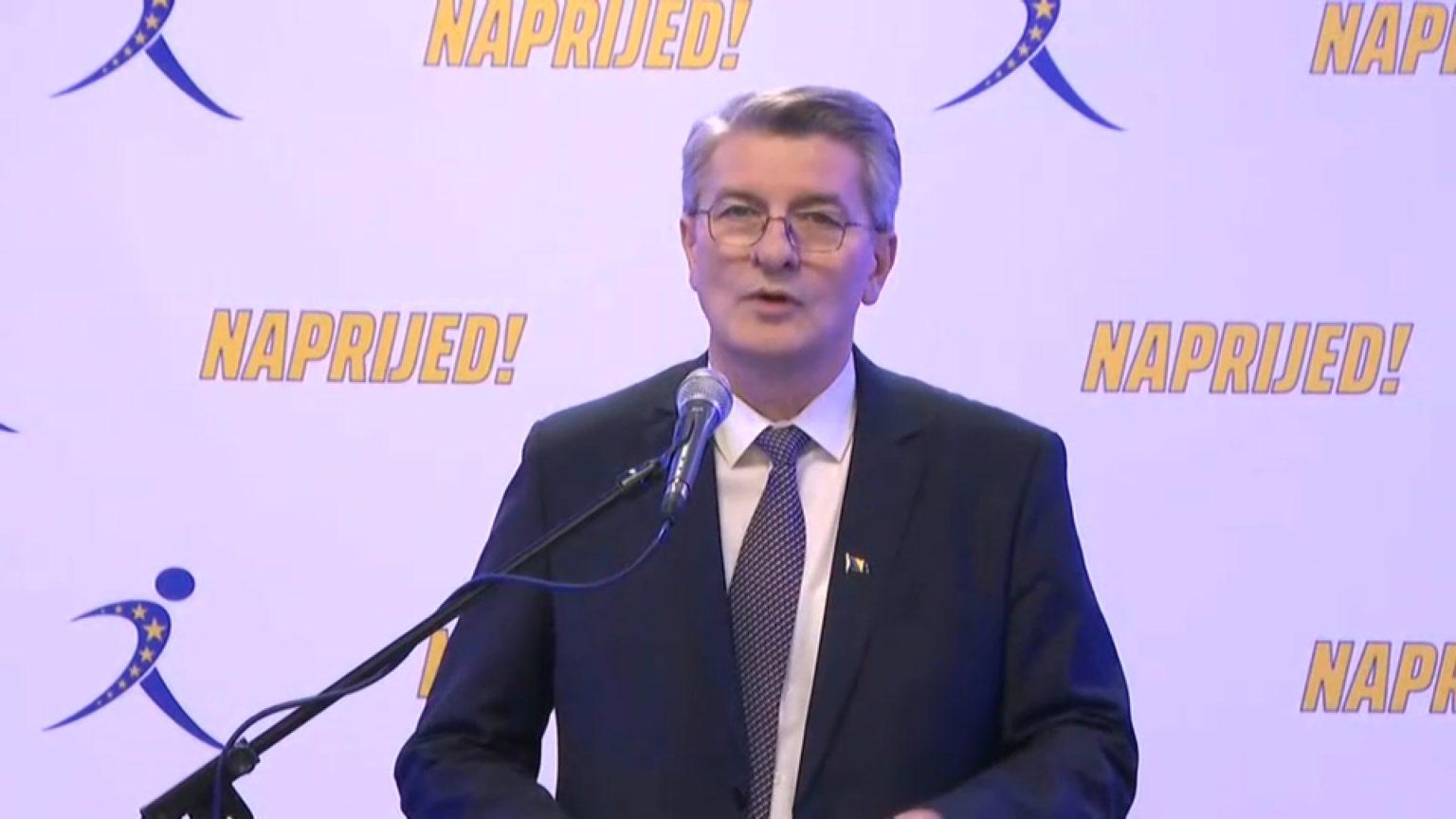Predstavljena stranka Šemsudina Mehmedovića "Naprijed BiH": "Bićemo ...