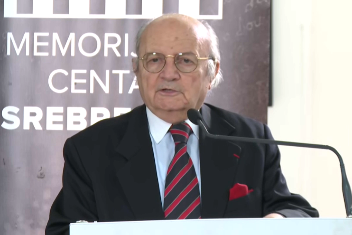 Finci: Srebrenica je bila tragedija svih nas - i Bošnjaka, i Srba, i ...