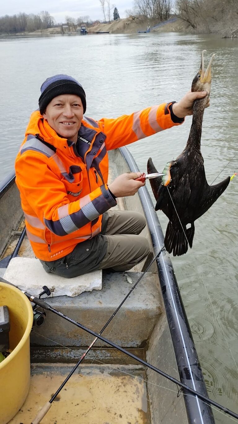 Ribolovac ulovio ribolovca, neobičan ulov zabilježen na Savi (VIDEO) - N1