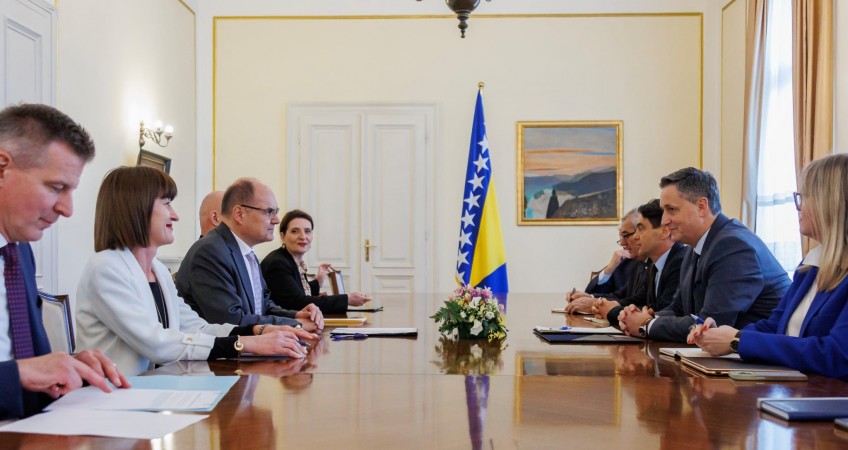 Schmidt meets Becirovic: BiH should continue implementing concrete ...