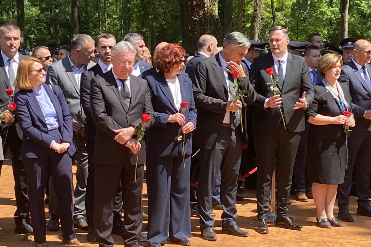 Commemoration for victims of Ustasha crimes in Jasenovac takes place in ...