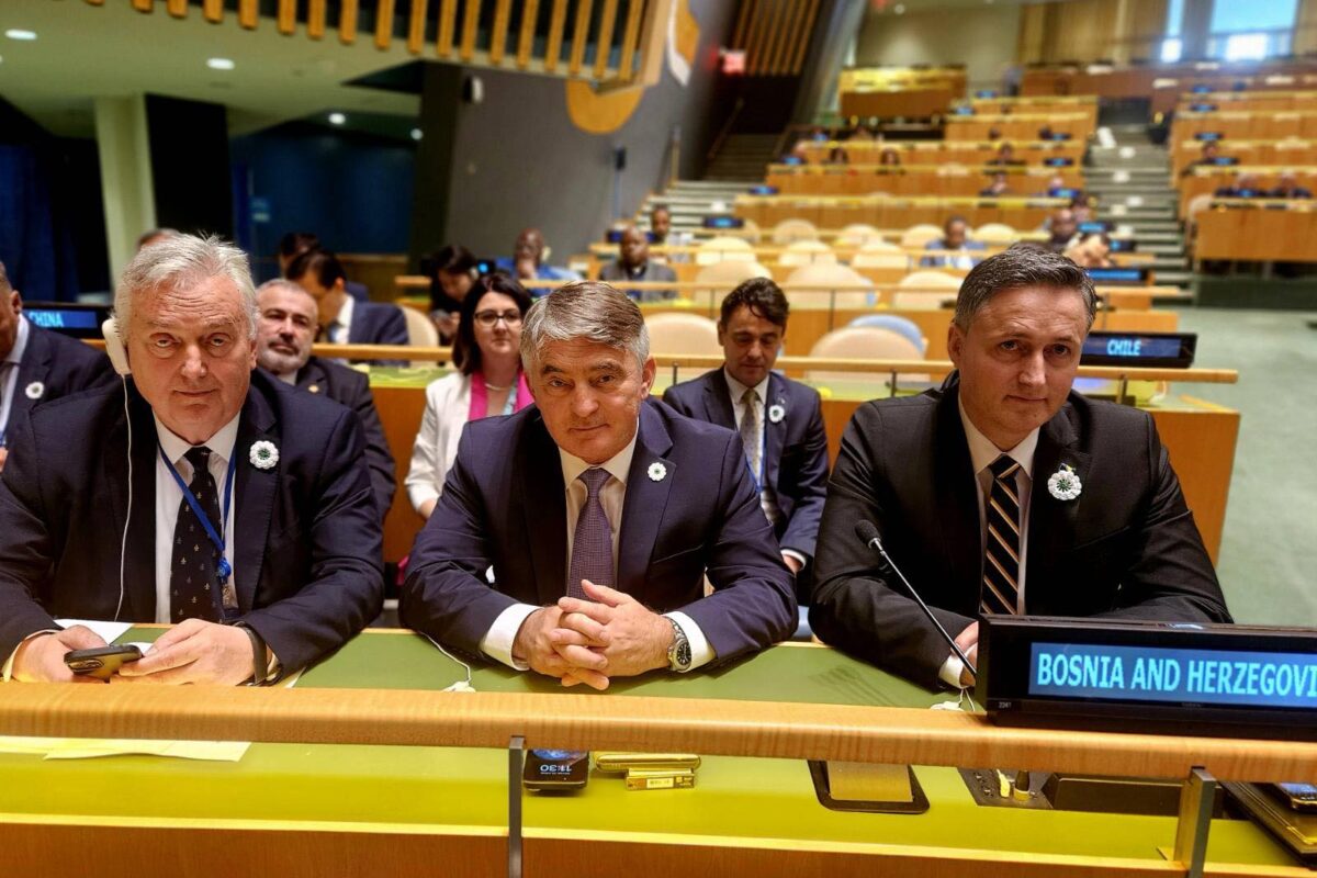 Komšić: Uprkos nervozi i nesuvislom ponašanju dijela zvaničnika iz RS ...