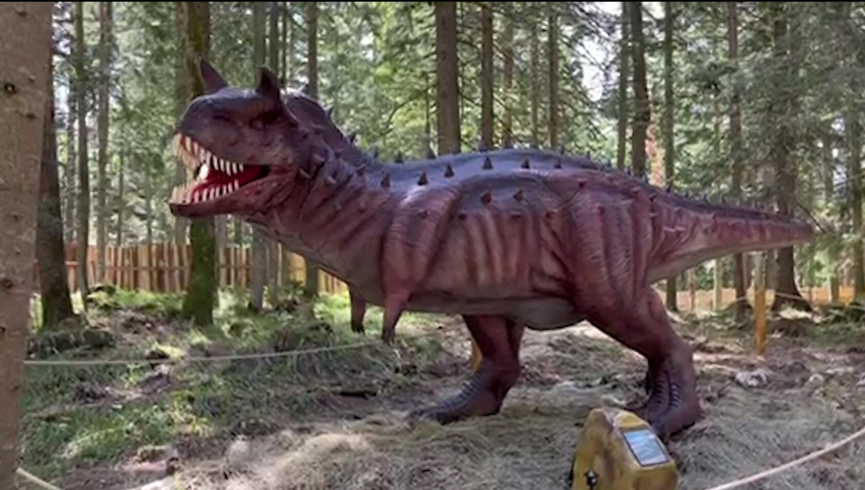 Otvoren “Dino – park” na Ravnoj planini: Posjetioce "pozdravljaju ...