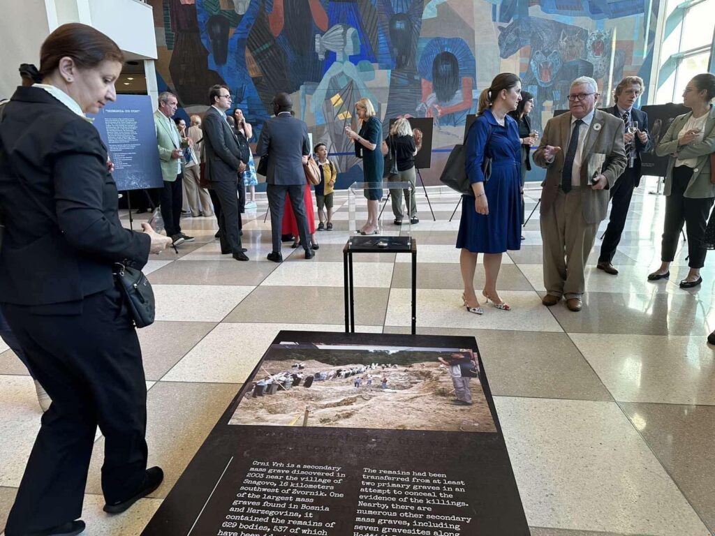 Srebrenica Memorial Center exhibition opens at United Nations ...