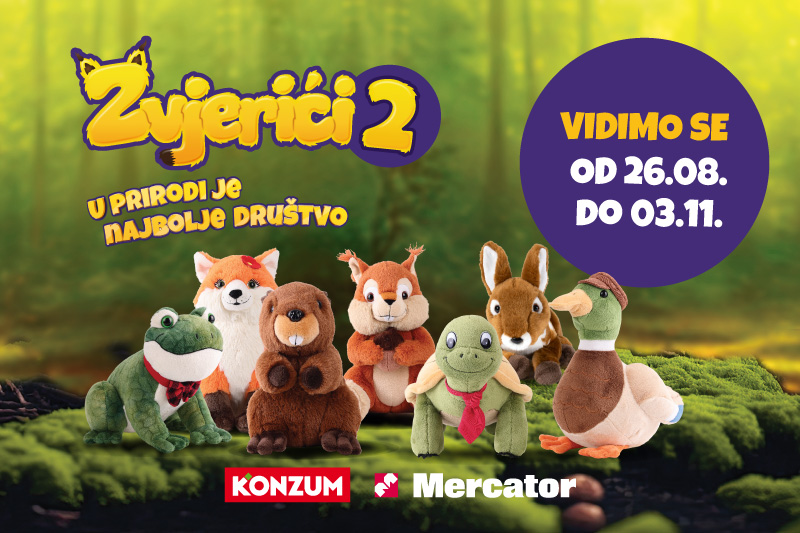 Zvjerići su se vratili u Konzum i Mercator - N1
