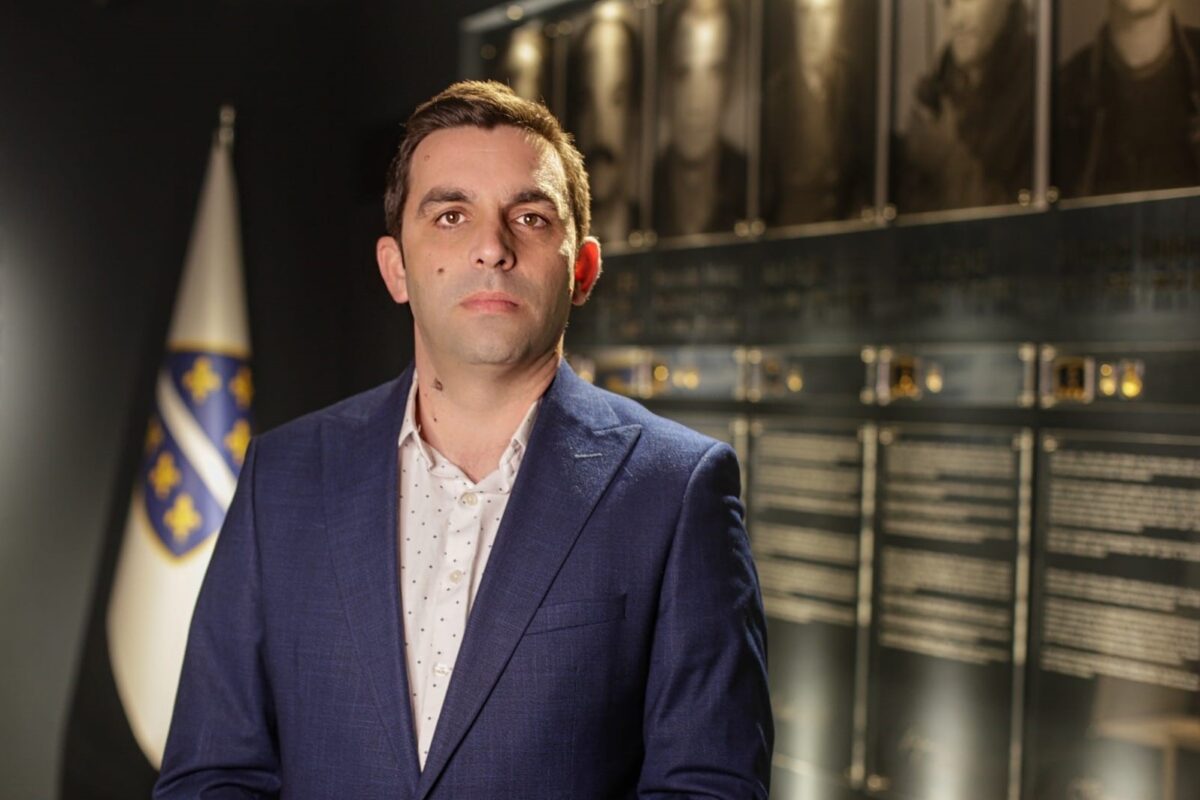 'Osnivanje 1. Korpusa Armije BiH, kao i svih ostalih korpusa, bilo ...